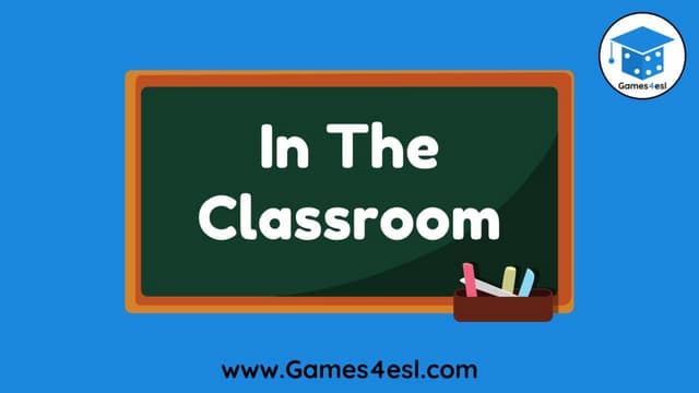 Classroom Objects Powerpoint Lesson 1 Pptx