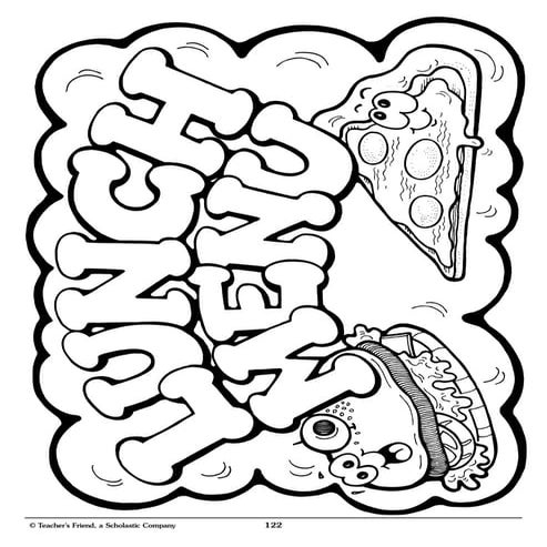 Classroom poster-lunch-menu | PDF
