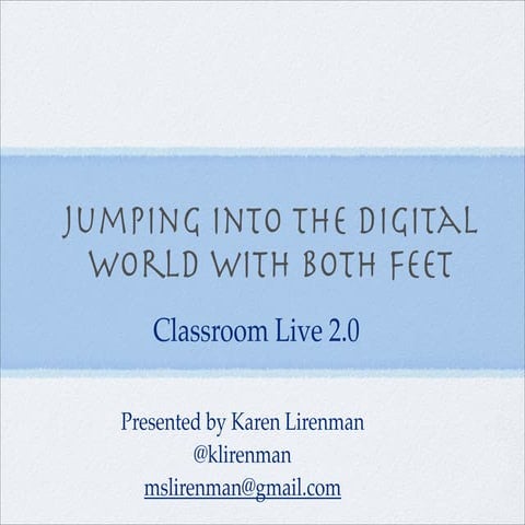 iPad 101 Presentation