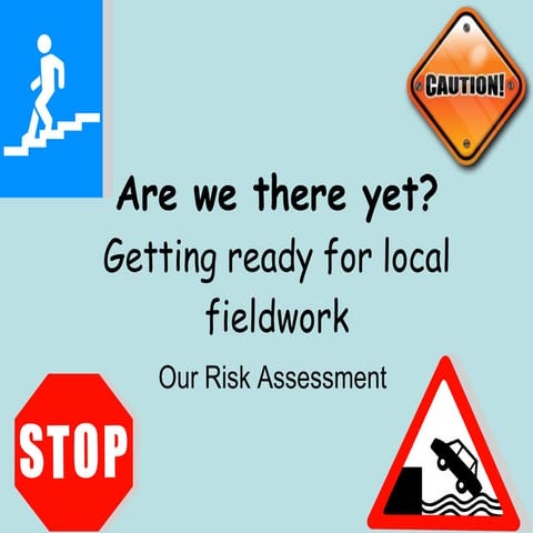 Classroom Activity Our Risk Assessment | PPT