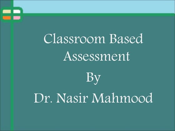 Assessment and Evaluation | PPT