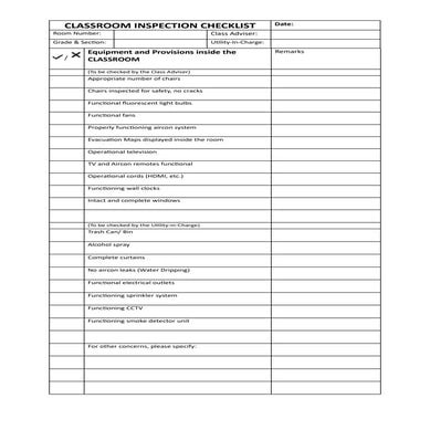 Classroom Checklist.docx