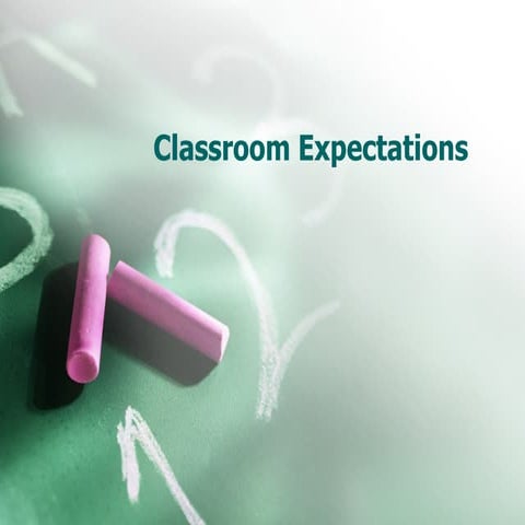 Classroom Expectations | PPT