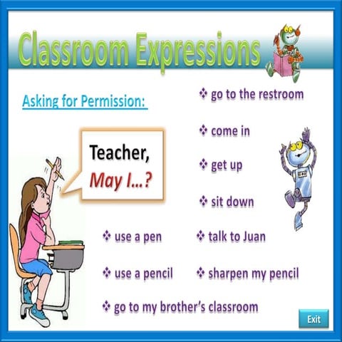 Classroom language