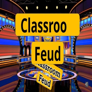 Classroom Feud PPT Game Template.pptxjjj | PPT