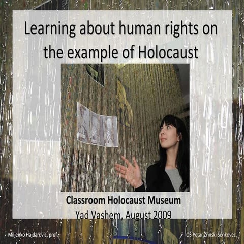 Classroom Holocaust Museum | PPT