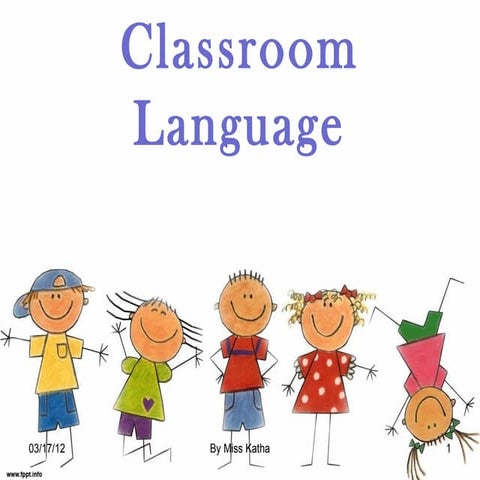 Classroom language