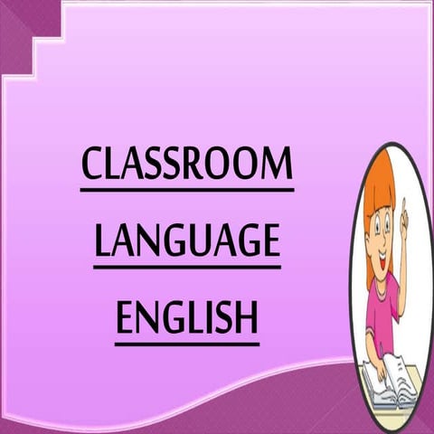 conversations Classroom language | PPT