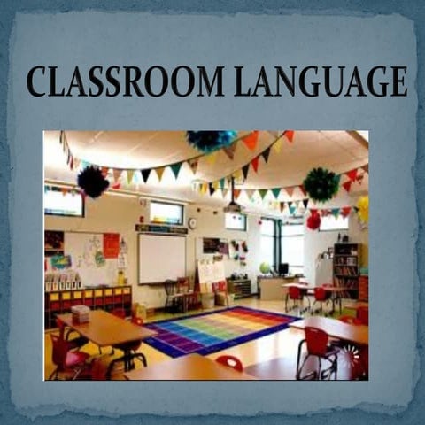 Classroom language 2003 | PPT | Education