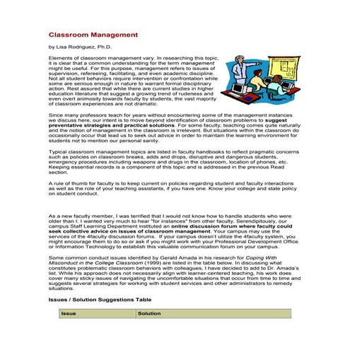 Dealing with difficult students | PPT