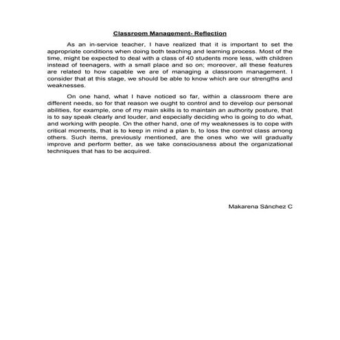 Classroom management | PDF