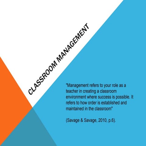 Classroom management | PPT