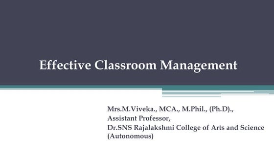 Effective Teaching Methods | PPT