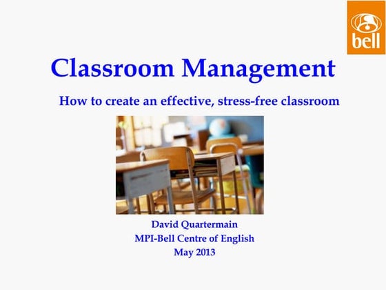 Classroom Management | PPTX | Daycare and Pre-School | Parenting