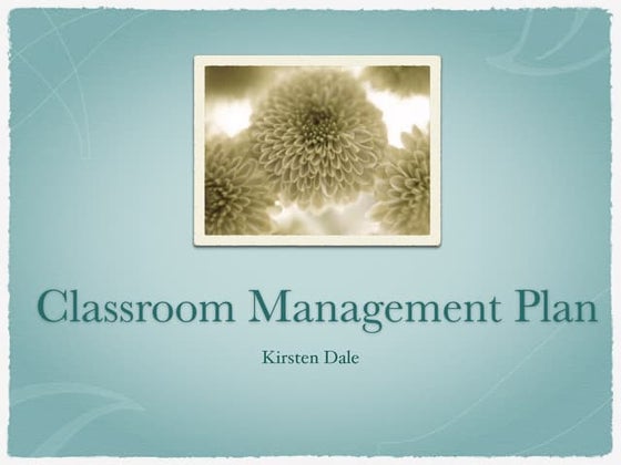 Prevention of common classroom problems (Classroom management) | PPT