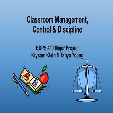 Classroom Management | PPT