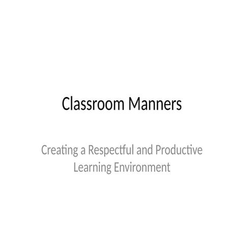 Instructional Materials in Good Manners and Right Conduct (GMRC) | PPTX