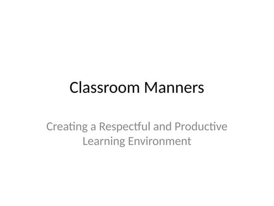Instructional Materials in Good Manners and Right Conduct (GMRC) | PPTX ...