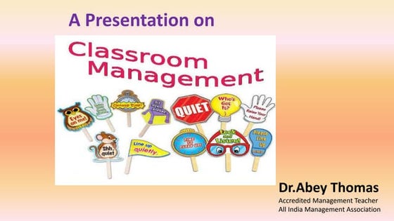 Classroom management strategies | PPT