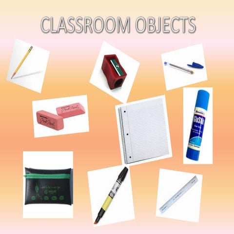 Classroom objects | PPT