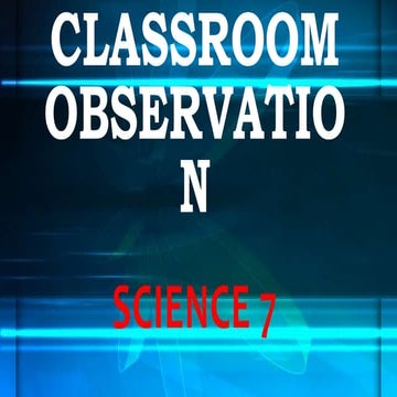 CLASSROOM OBSERVATION.pptx