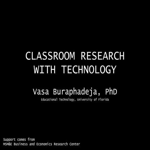 Classroom Research | PPT