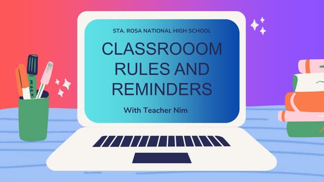 Online Class Rules and Regulations | PPTX