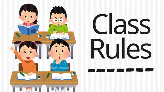 Online Class Rules and Regulations | PPTX