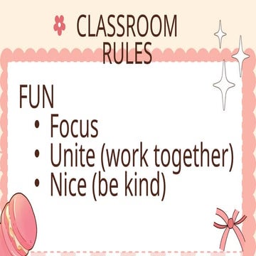 CLASSROOM RULES.pptx.pptxbahahajjajajajajaja | PPTX