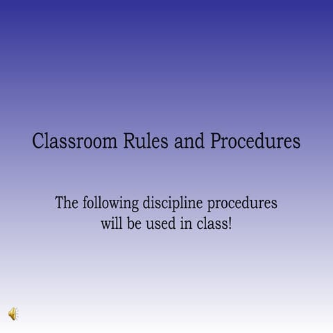 Classroom rules and procedures | PPT | Homework and Study | Education