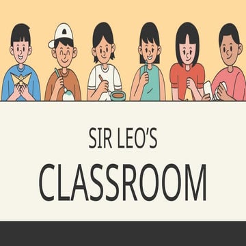 Classroom Rules Education Presentation in Yellow and Pink Lined Cartoon ...