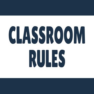 Classroom Rules Presentation in blue Orange Simple Style (1).pdf