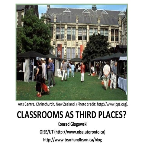 Classrooms As Third Places | PPT