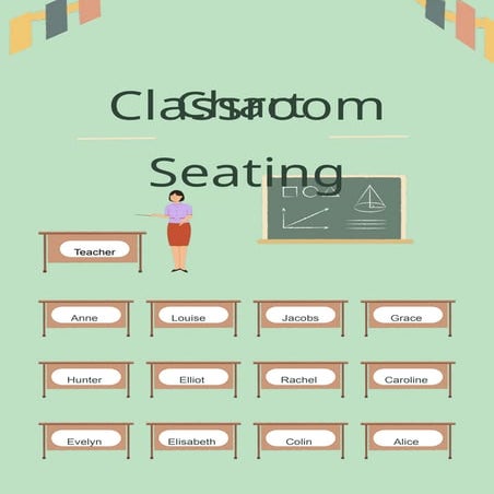 Classroom Seating Chart (Junior or Senior) .pptx