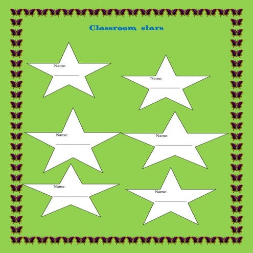 Classroom stars | PDF