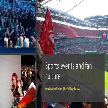 Sports events and fan culture | PPT