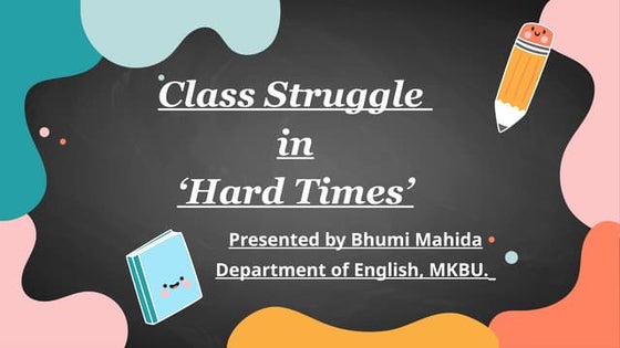 Idea of The Industrial Revolution in "Hard Times" | PPTX | Mechanical and Industrial Engineering ...