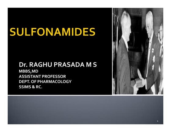 SULFONAMIDES PowerPoint presentation.pptx