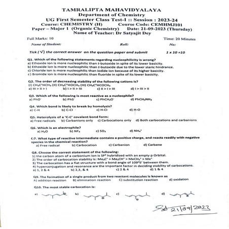 Class test-1_question_Organic ChemistrySEM-I_2023-24.pdf