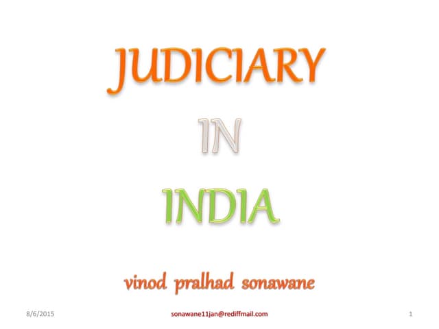 Ppt ch 5 the judiciary class 8 | PDF
