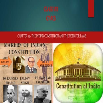 Class viii civics - ch 25 ppt | PPTX