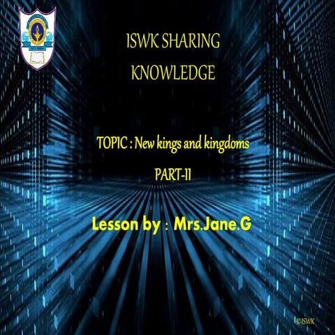 Class vii kings & kingdoms ppt part 2 | PPT