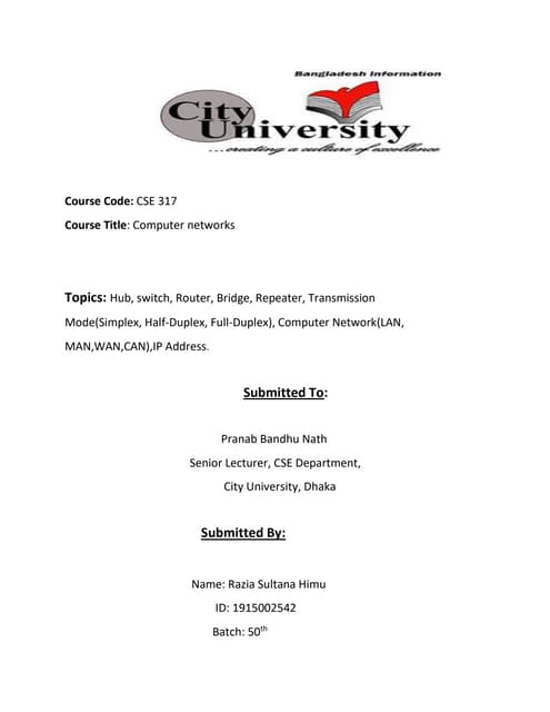 Notes on Class 2 | PDF