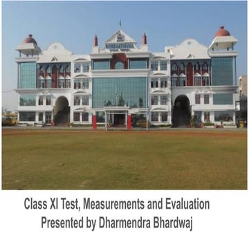 Class XI Test, Measurements and Evaluation presentation.pdf