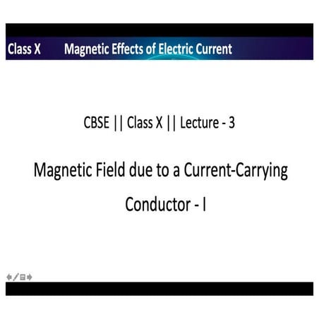 Class x physics magnetic effects of electric current lecture 03 (2) | PDF