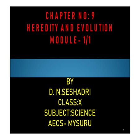 Class _X_Science_Heredity and evolution_PPT pdf.pdf