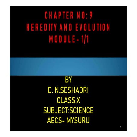 Class _X_Science_Heredity and evolution_PPT pdf (1).pptx