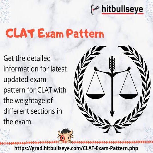Clat Exam Pattern | PPT