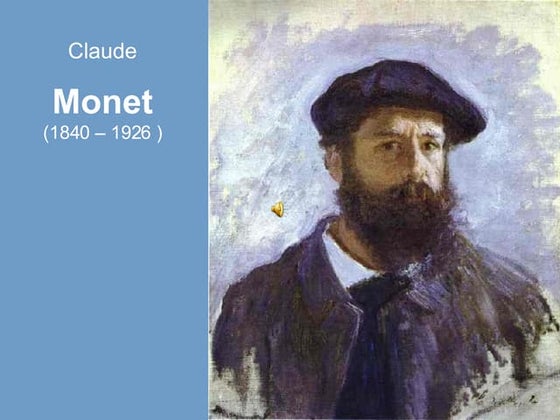 Claude monet presentation | PPTX | Modern Art | Fine Art