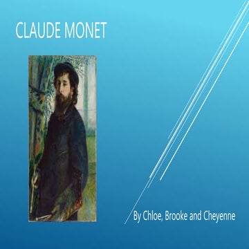 Claude monet | PPTX